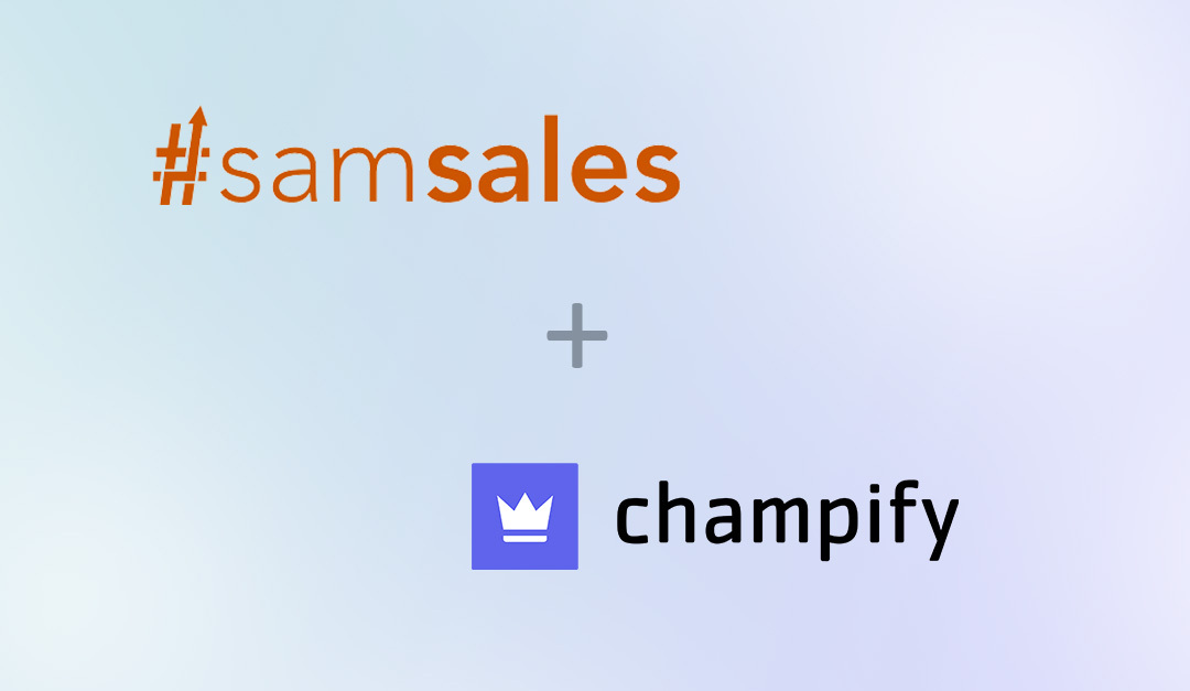 Champify Announces Exclusive Partnership with #samsales