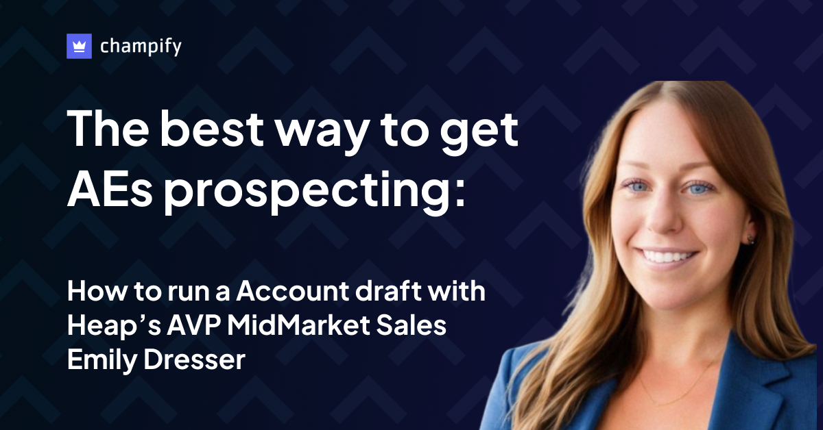 How Emily Dresser built an AE driven outbound culture at Heap