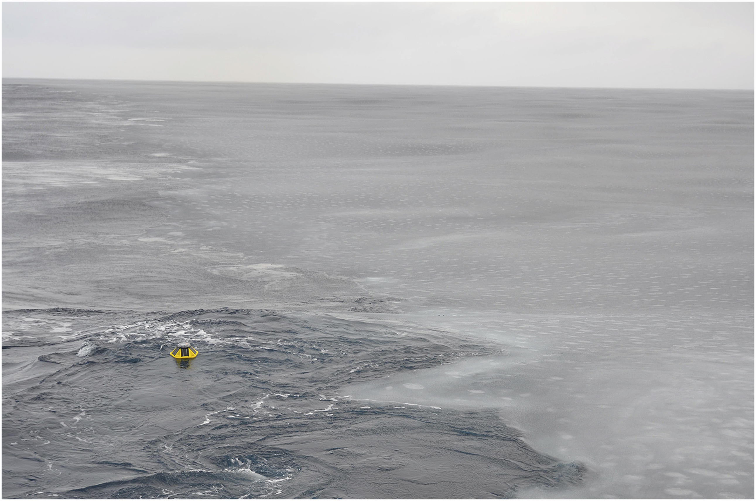 Observation of on-ice wind waves under grease ice in the western Arctic ...