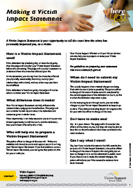 Victim Impact Statement