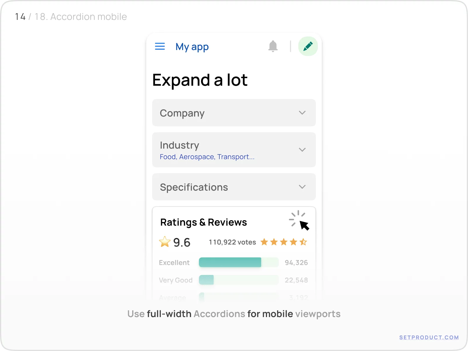 Accordion Ui Design Styles States Usage Templates