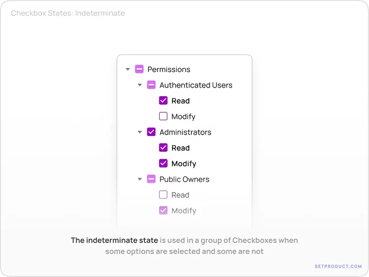 Checkbox UI Design: Anatomy, UX Tips, and Inspiring Use Cases Checkbox UI Design: Anatomy, UX Tips, and Inspiring Use Cases