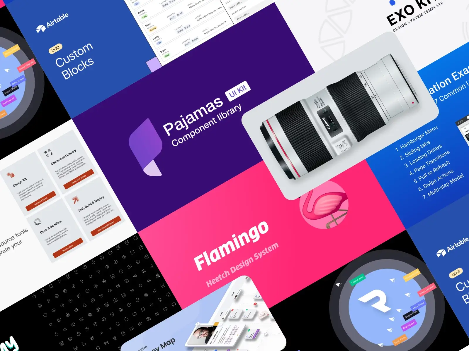 Figma templates, design systems and UI kits