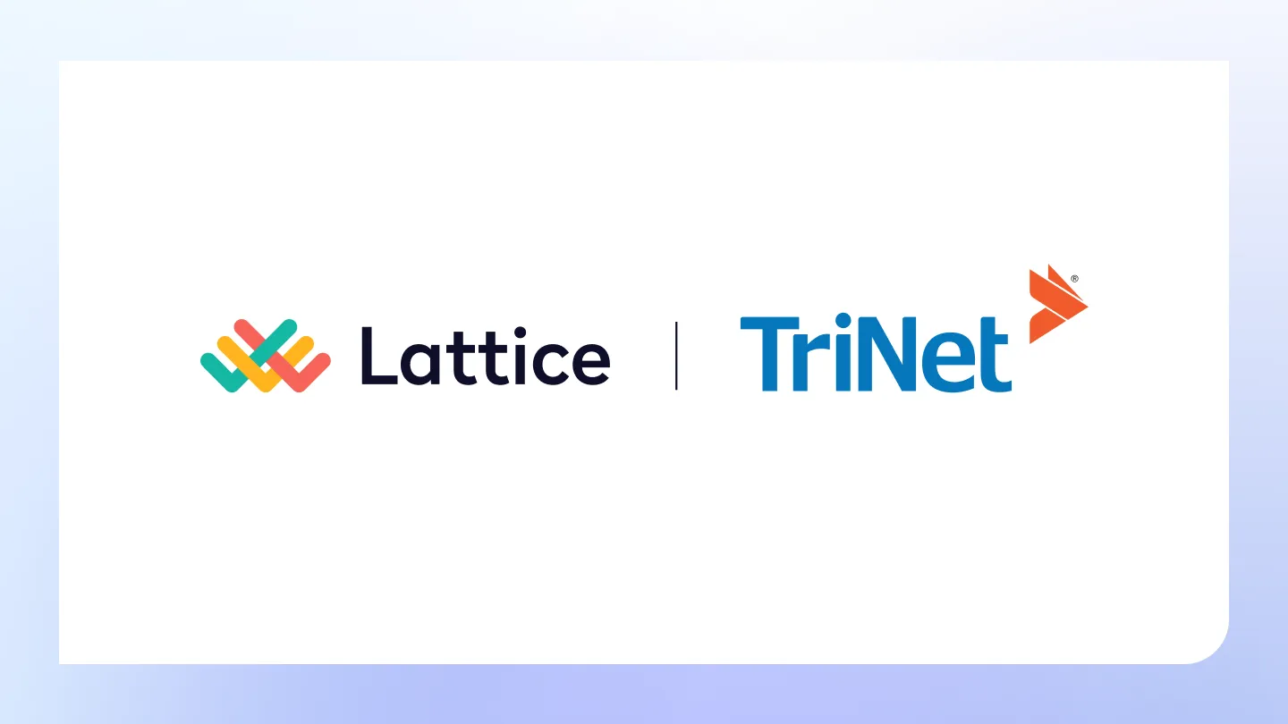 Lattice and TriNet Partner to Streamline HR | Lattice