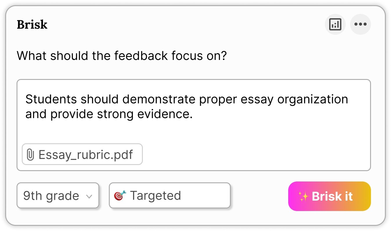 Brisk Teaching - Free AI for Teachers