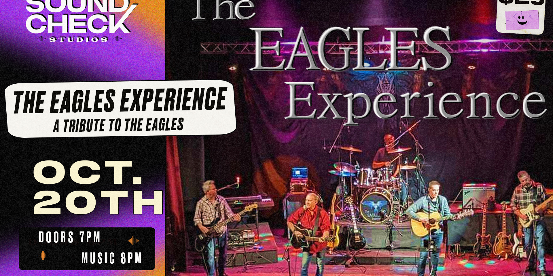 The Eagles Experience at Soundcheck Studios, Oct 20, 2023