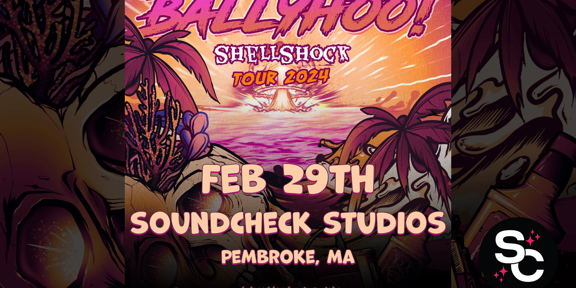 Ballyhoo! - Shellshock Tour w/ Dale and the ZDubs at Soundcheck Studios, Feb 29, 2024