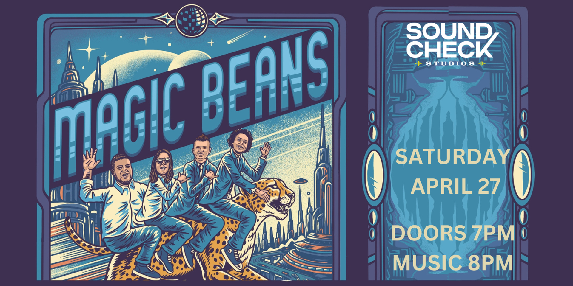 Magic Beans - Night 2 at Soundcheck Studios, Apr 27, 2024