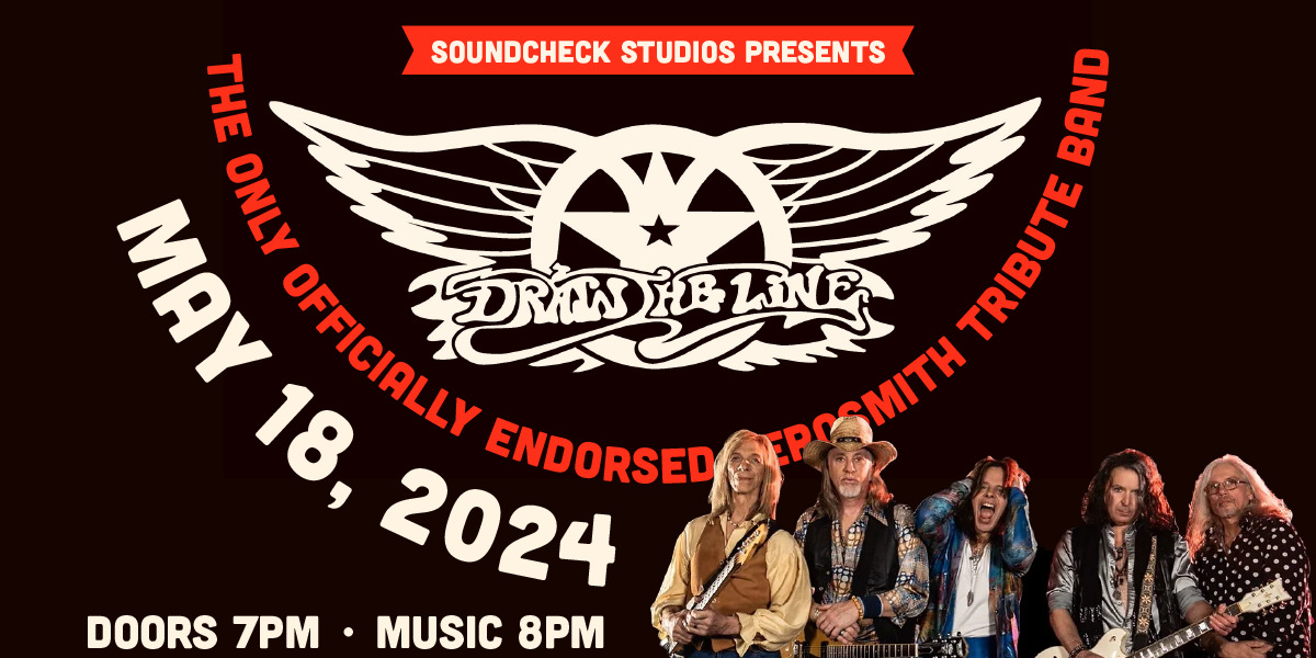 Draw the Line, An Aerosmith Tribute at Soundcheck Studios, May 18, 2024