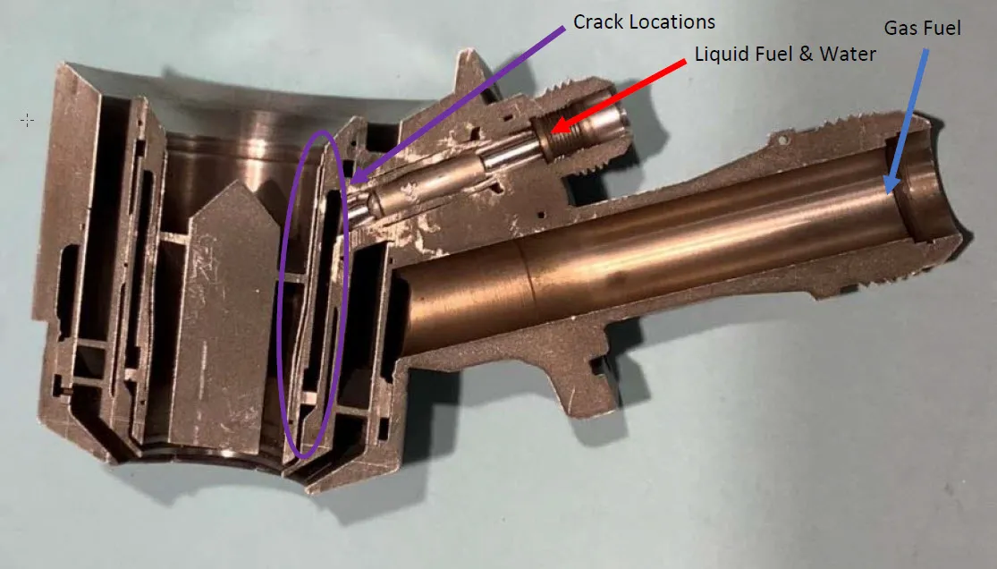 FT8 Fuel Nozzle Repair | Liburdi Turbine Services