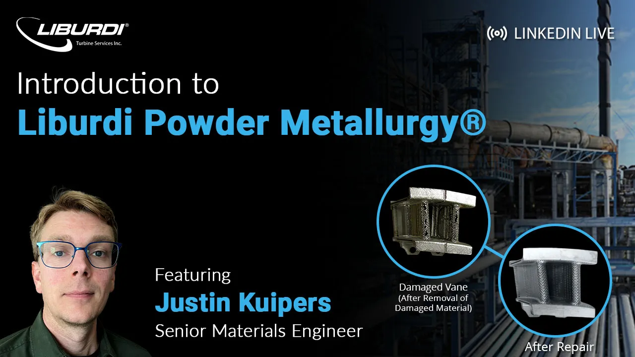 Latest Gas Turbine Maintenance News & Innovations | Liburdi Turbine ...