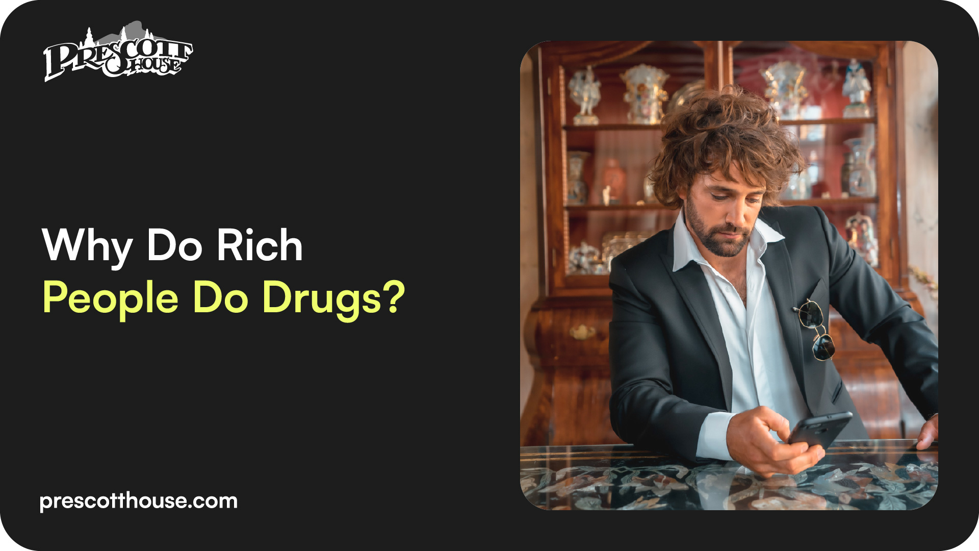 Why Do Rich People Do Drugs?