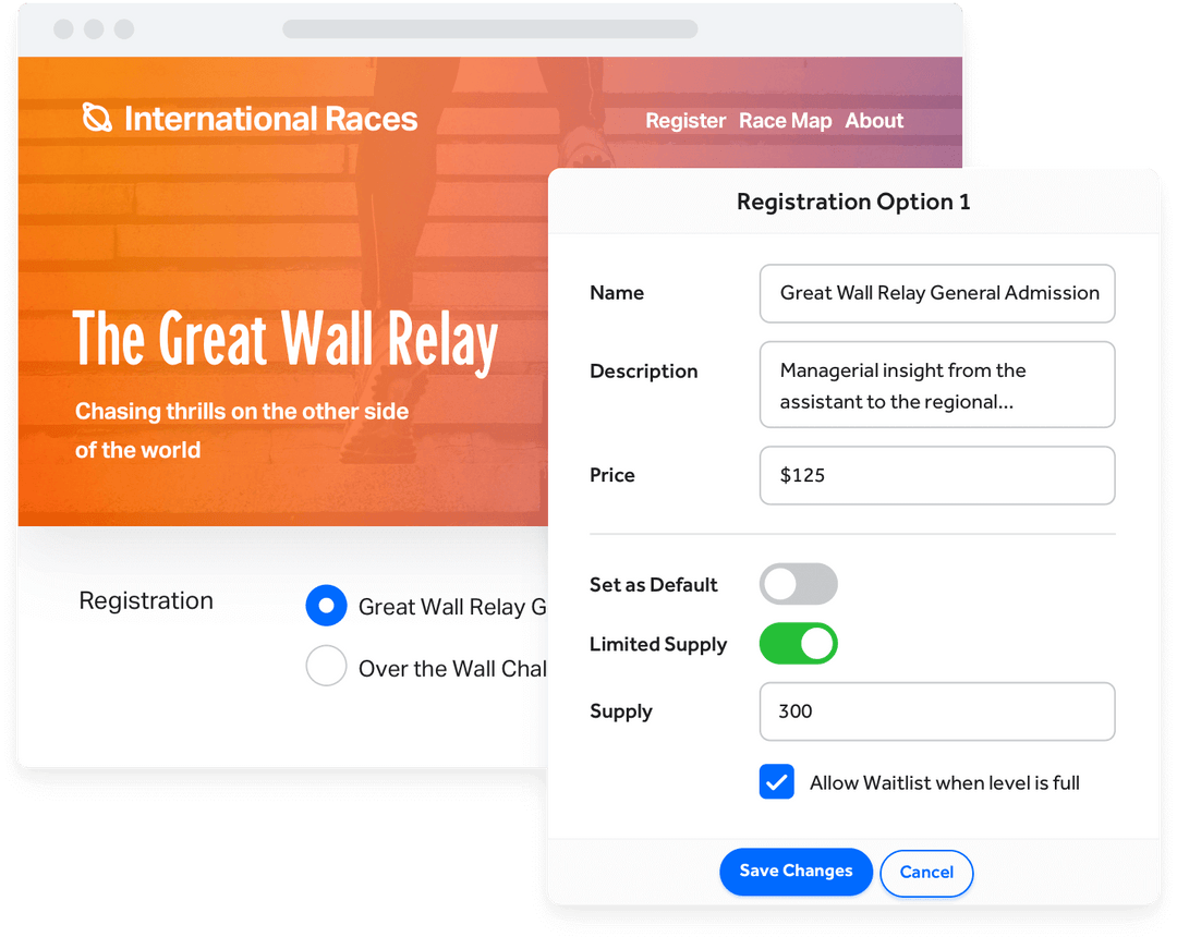 RedPodium Features | The Perfect Features For Your Race Registration