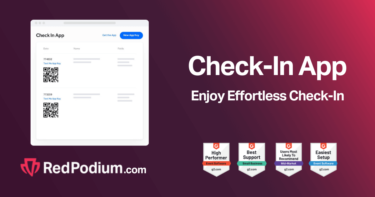 RedPodium Check-in App | Enjoy Effortless Check-In