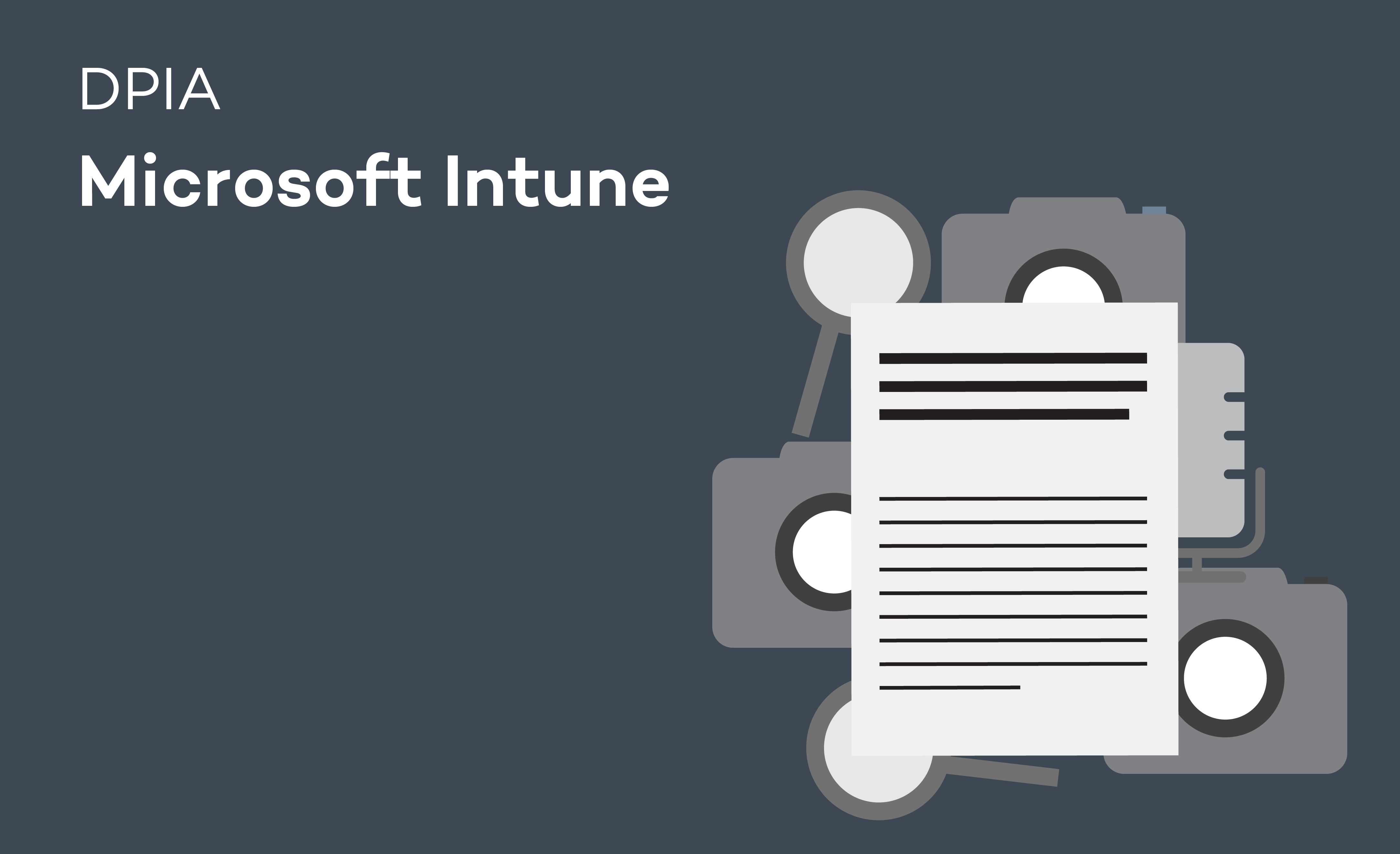 New research Microsoft Intune: five low data protection risks | Privacy ...