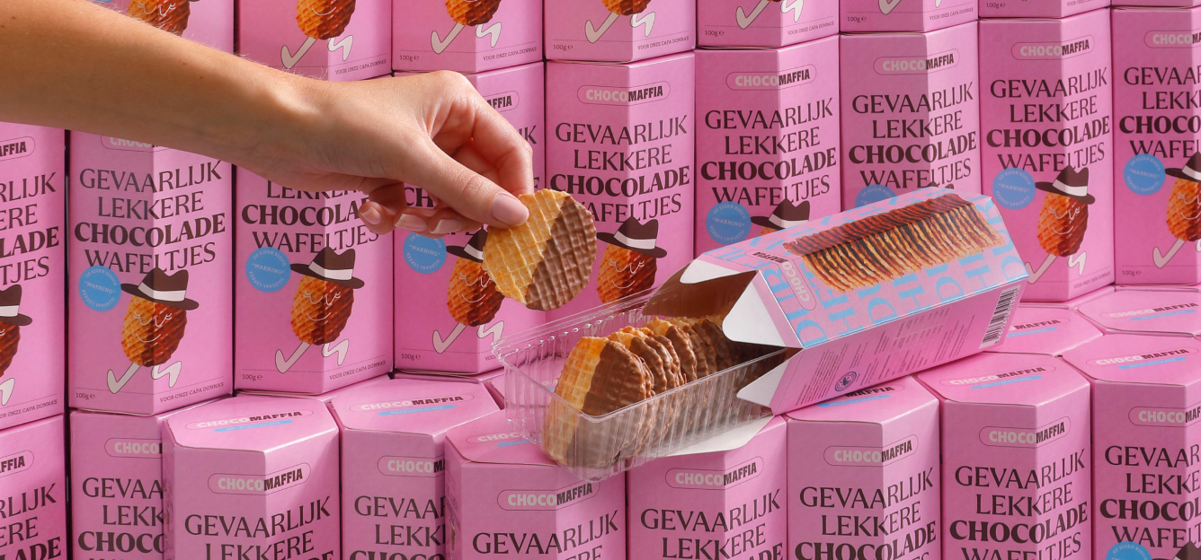 Chocomaffia - Gevaarlijk lekkere chocolade wafeltjes