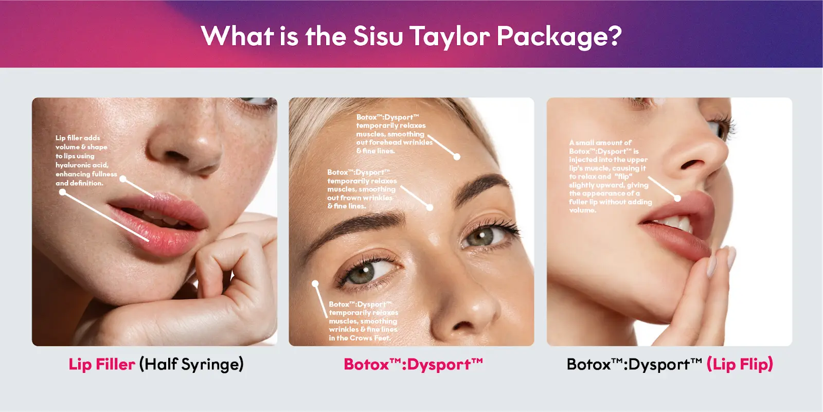 Try our Taylor Special and experience the ultimate combo of Botox, Lip ...