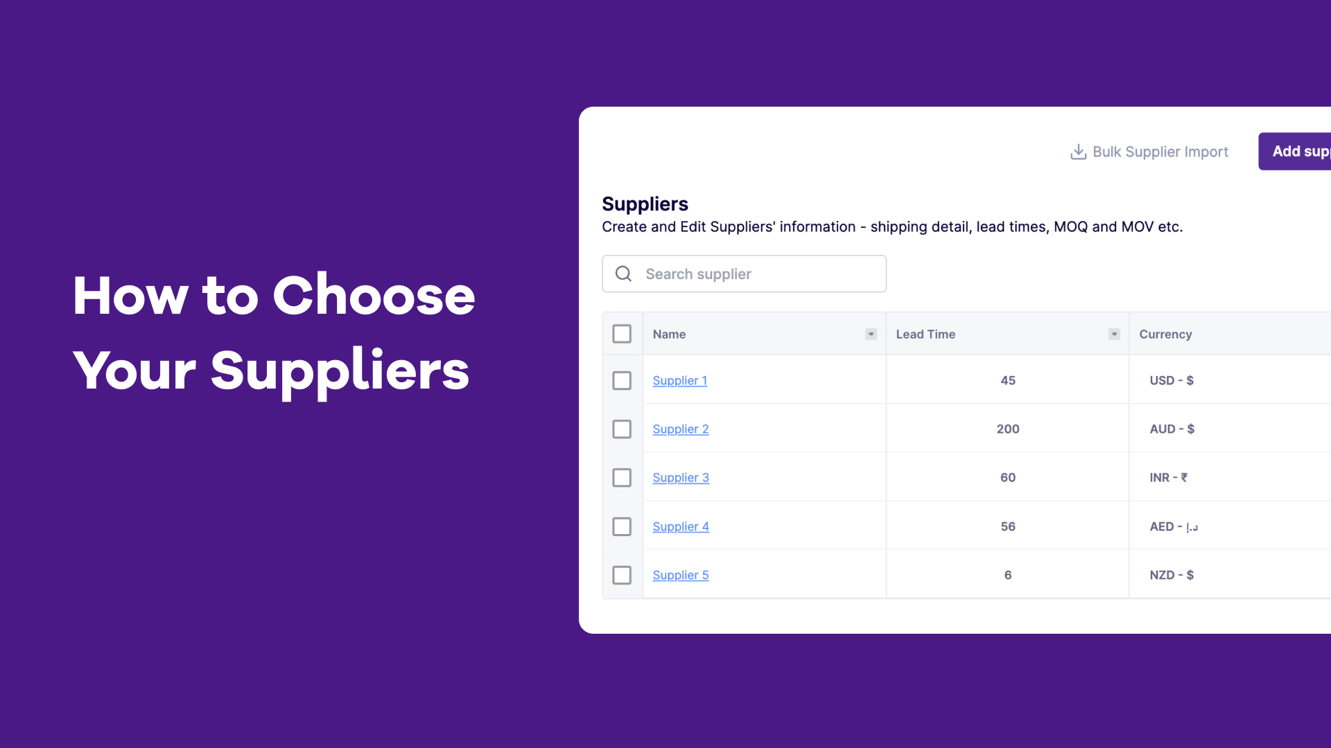 How to Choose The Right Supplier For Your Shopify Brand