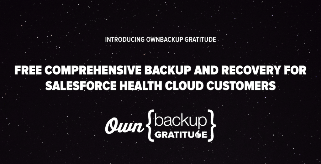 OwnBackup Offers Complimentary Backup and Recovery for Salesforce Health Cloud Users