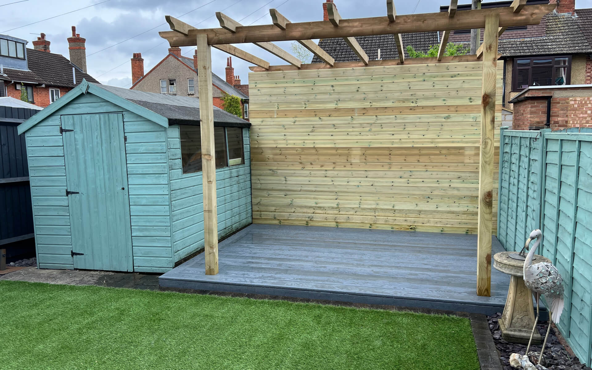 Composite decking installation | Apollo 18 Landscapes