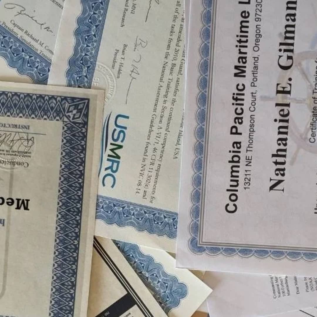 Renewing USCG License with