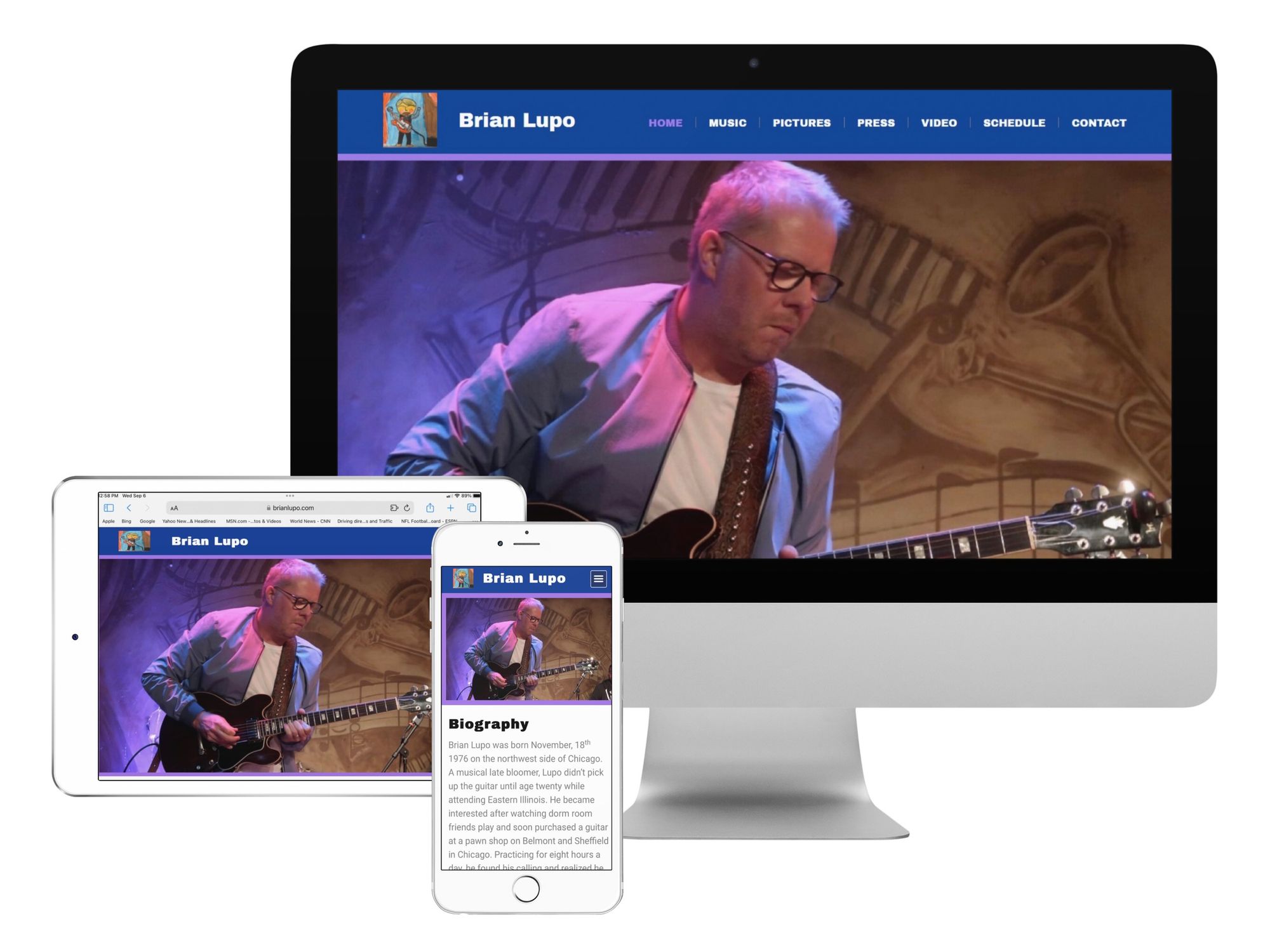 Work Portfolio - Brant Buckley Web Design