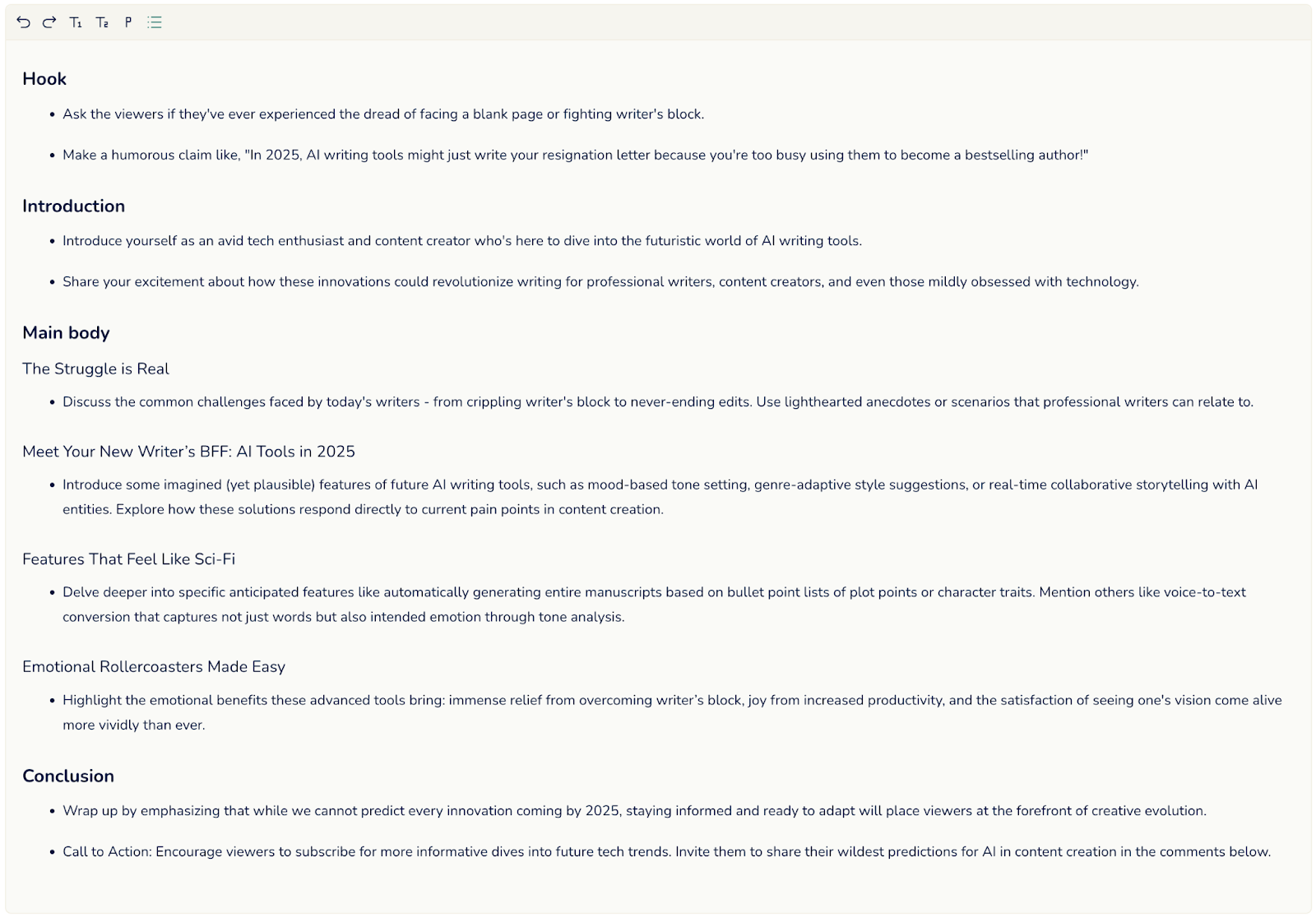 How to write a good video script outline | Maekersuite