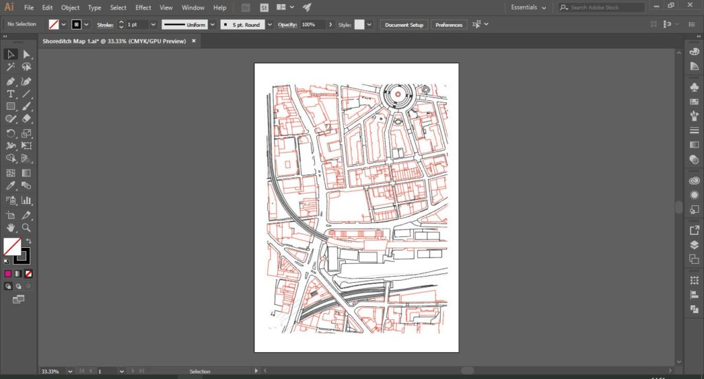 How to Create Maps in Adobe Illustrator (For Architecture Students)