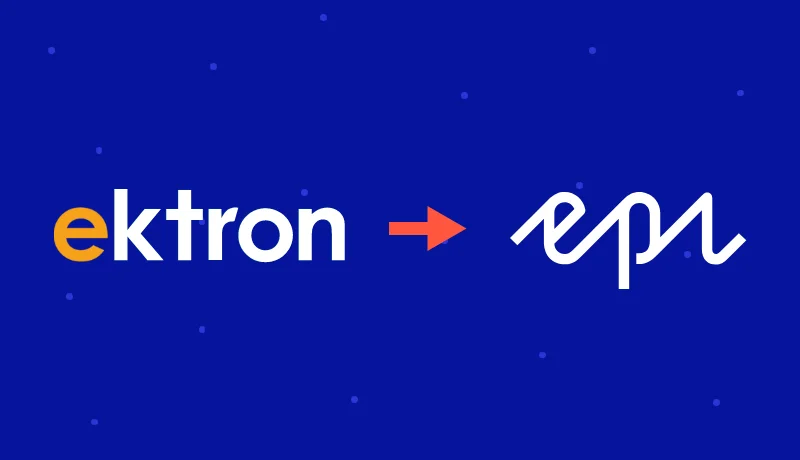 ROI of Migrating from Ektron to Episerver: Why and How to Rebuild ...