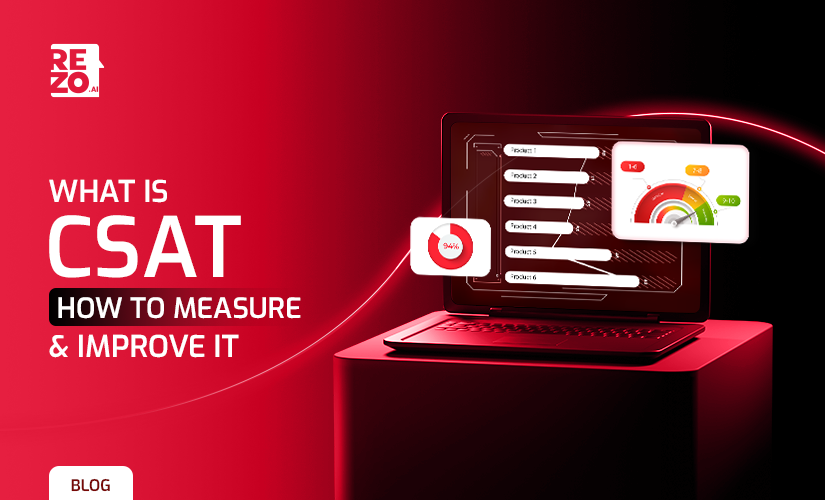 What is CSAT, how to measure, calculate and improve it | Rezo.ai