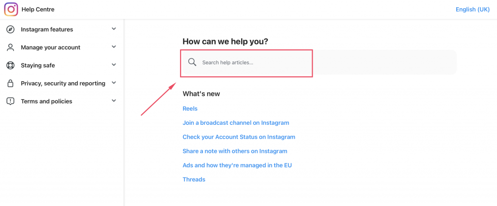 Support on Instagram - Guide to Contacting Instagram for Help