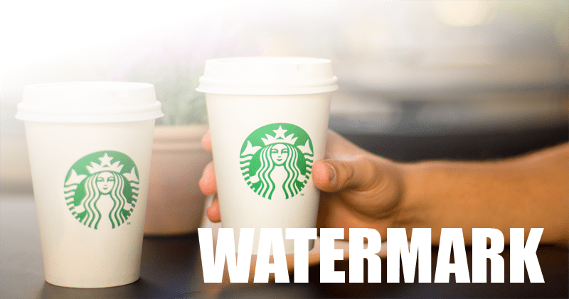 How to add watermarks to Facebook/Twitter posts