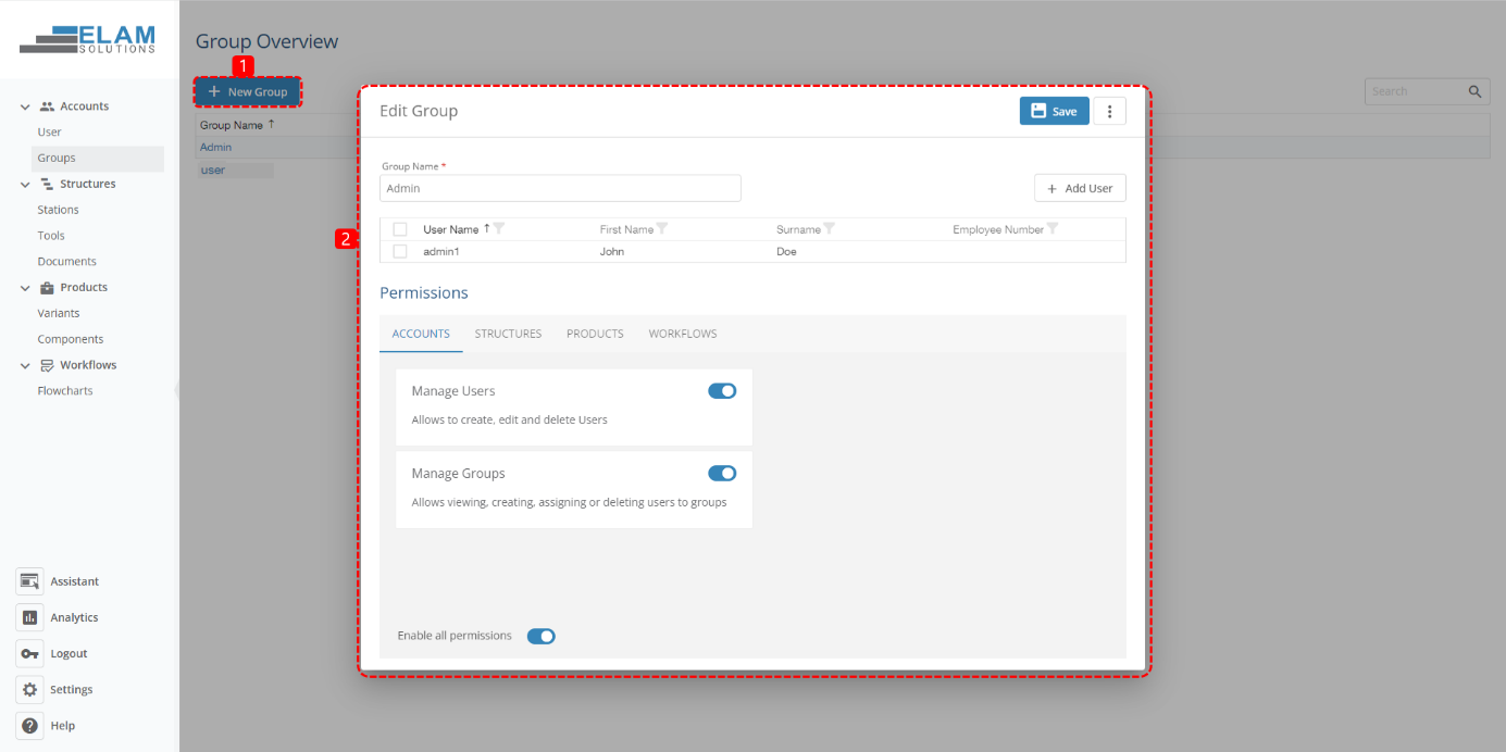 First Steps - ELAM Solutions