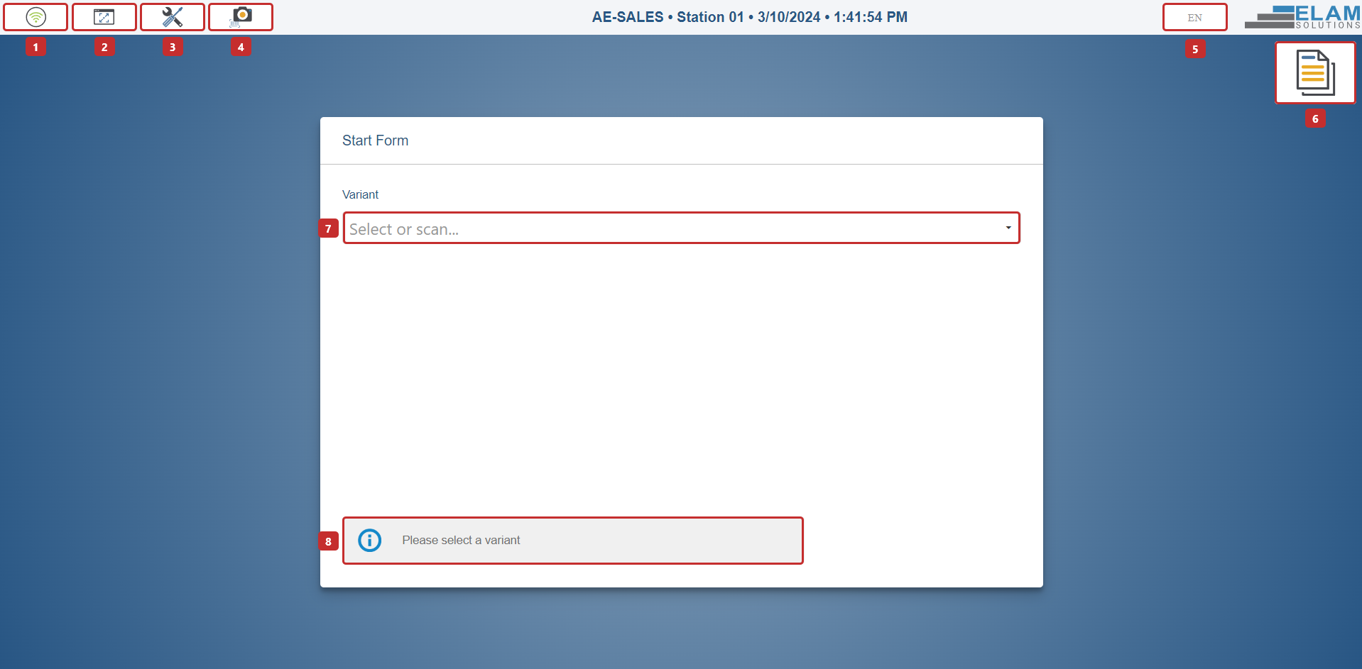 First Steps - ELAM Solutions