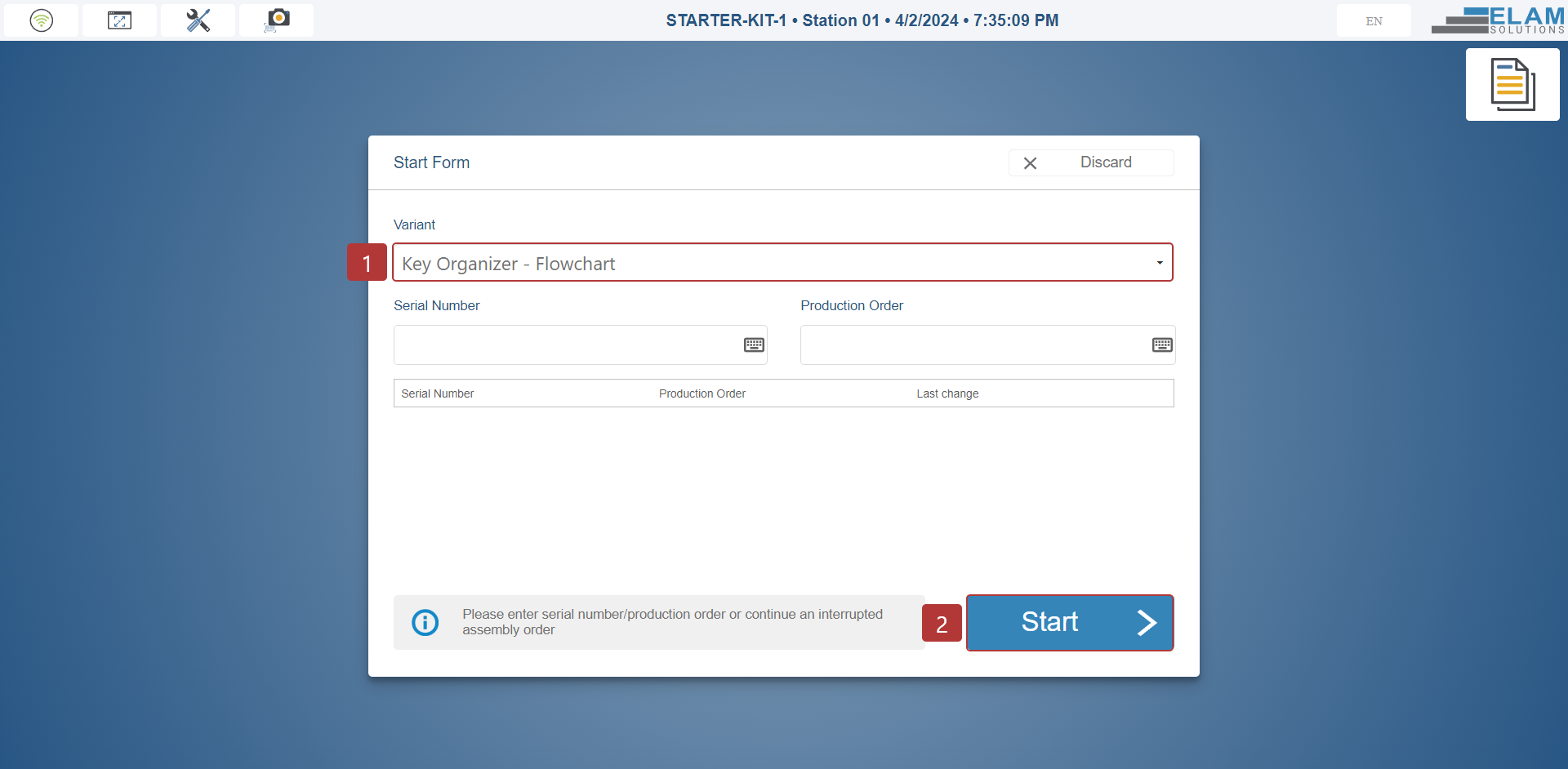Starter Kit - ELAM Solutions