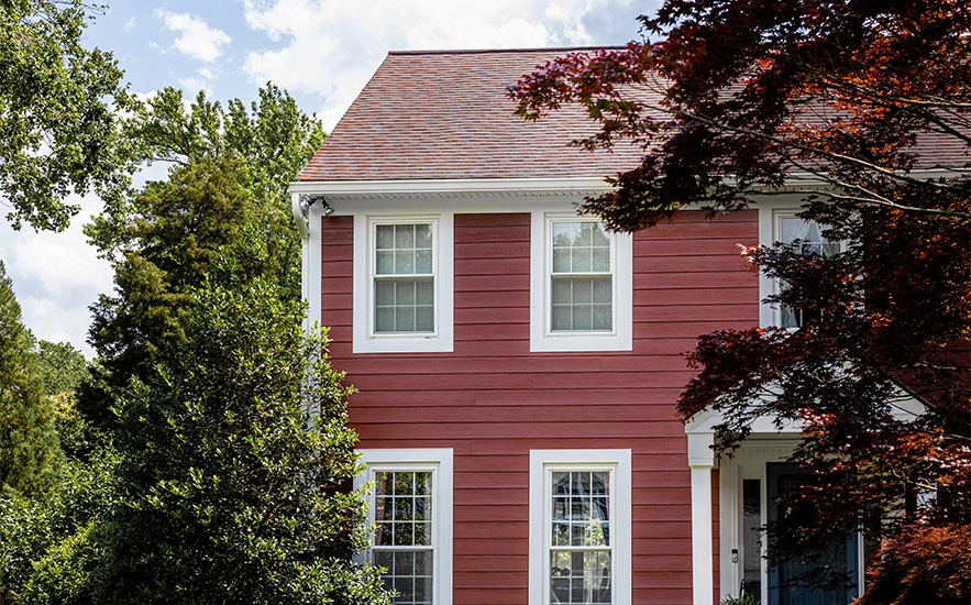 Country Lane Red - James Hardie Siding Colors