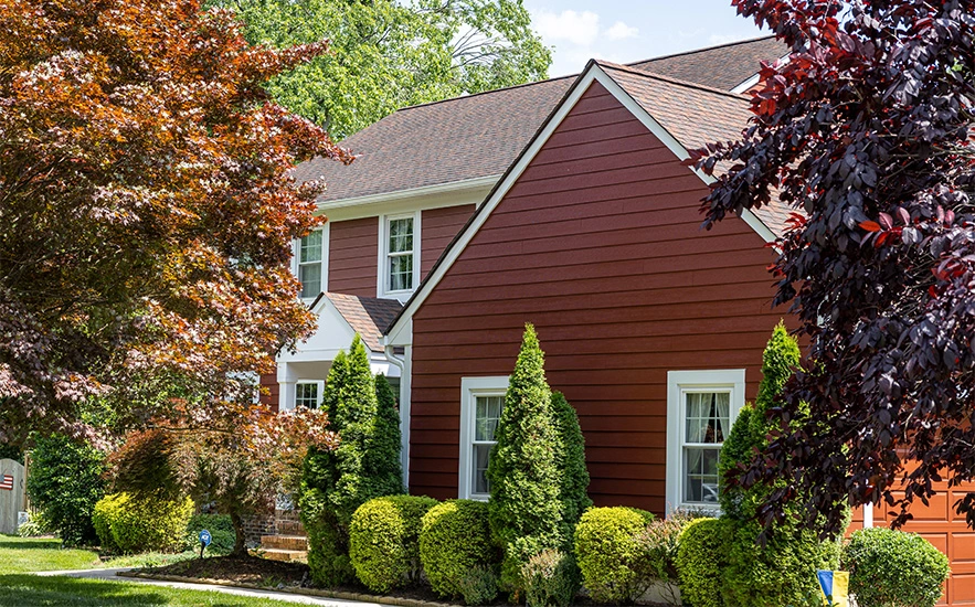 Country Lane Red - James Hardie Siding Colors