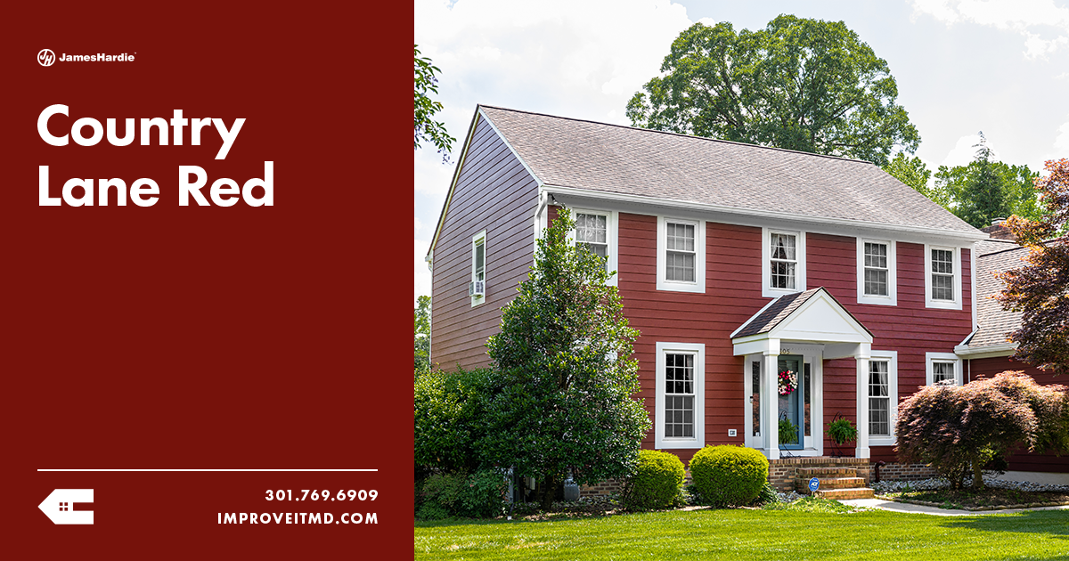 Country Lane Red - James Hardie Siding Colors
