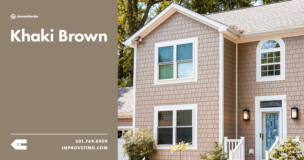 Khaki Brown - James Hardie Siding Colors