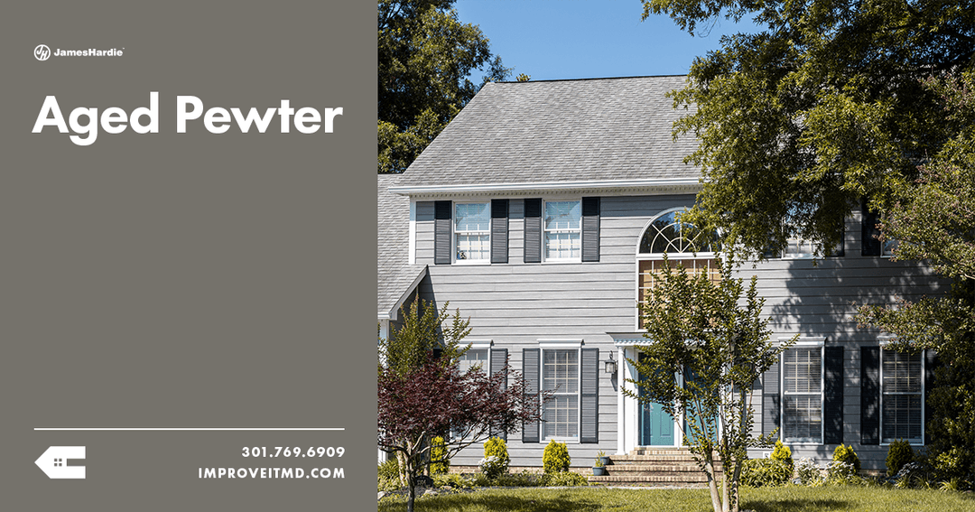 Aged Pewter - James Hardie Siding Colors