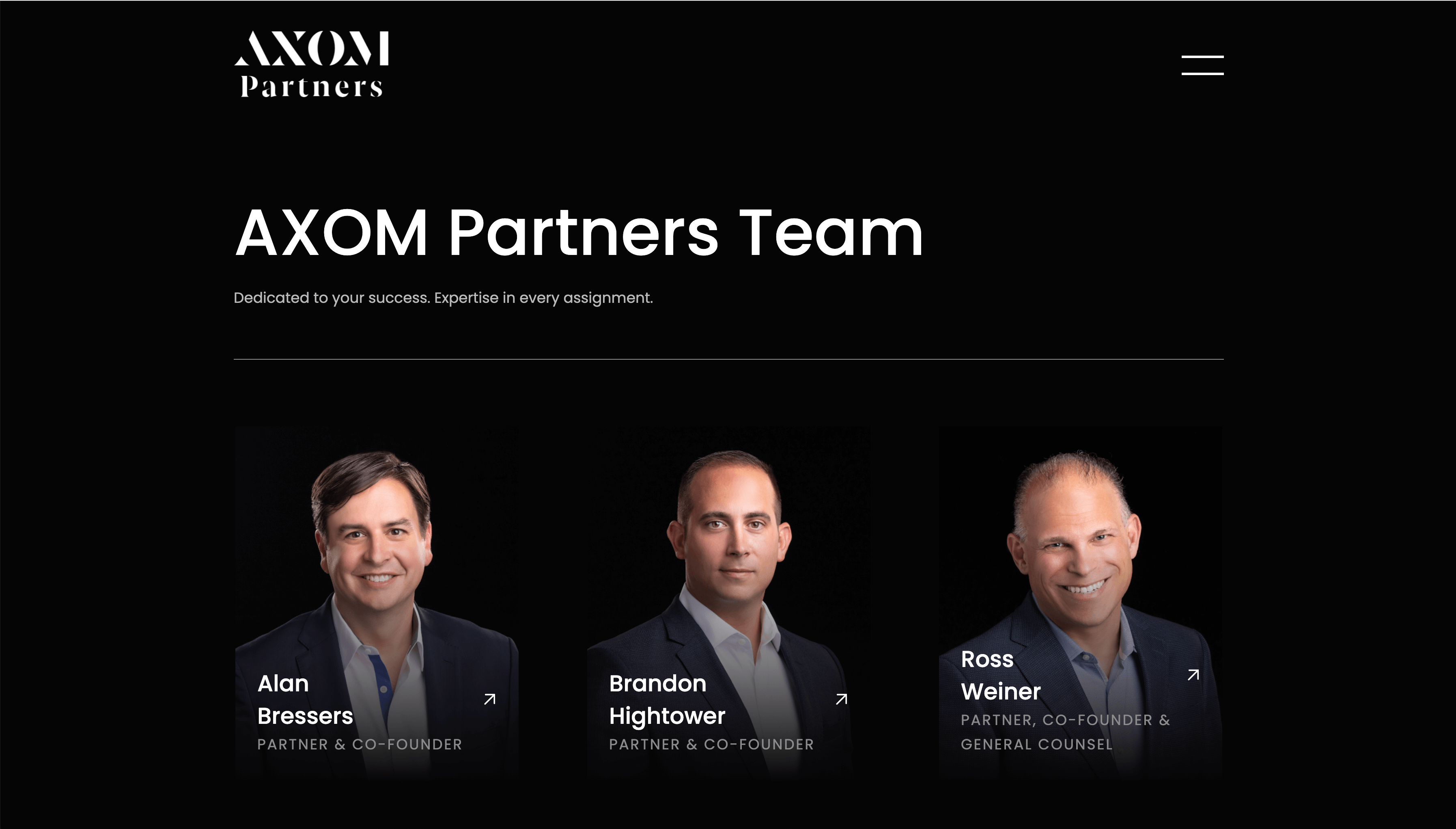 Team - AXOM Partners - Strategic M&A Advisors to Tech's Founders ...
