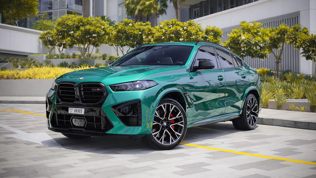 BMW X6M Competition rental in Dubai