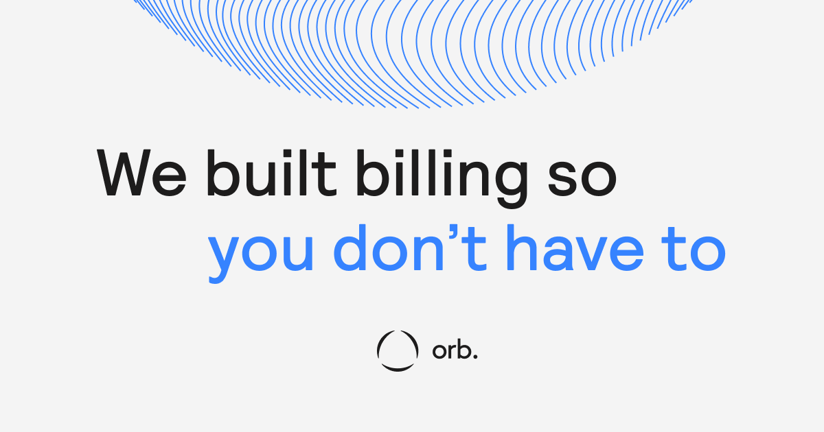 Pricing Models | Orb