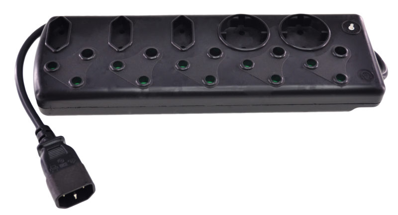 MULTIPLUG IEC 5+5 WAY 10AMP