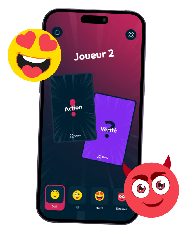 Owee — L'application drôle et sexy pour les couples