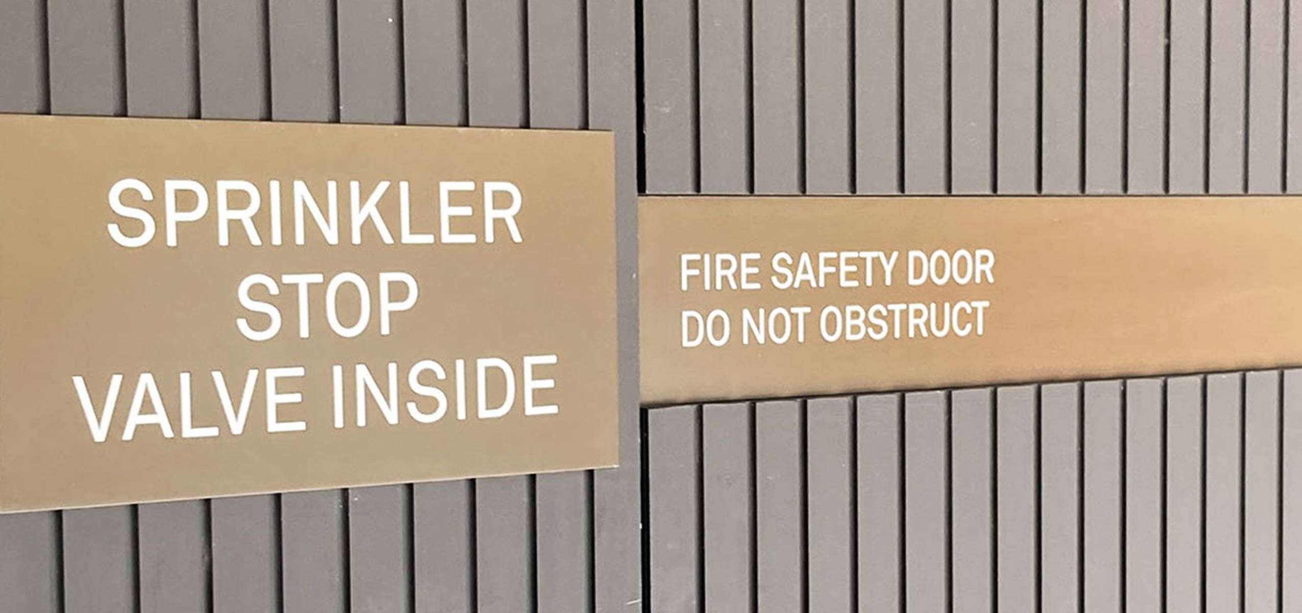 Signscape | Statutory signs