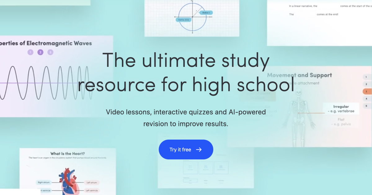 Study platform for high school students | Atomi