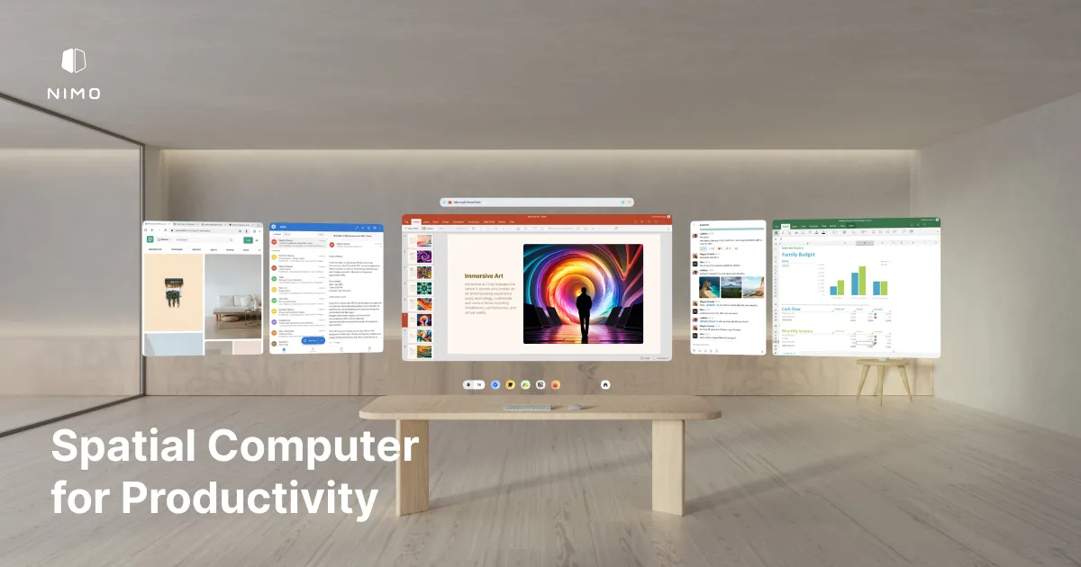 Nimo Planet - World's first Spatial Computer for Productivity that fits ...