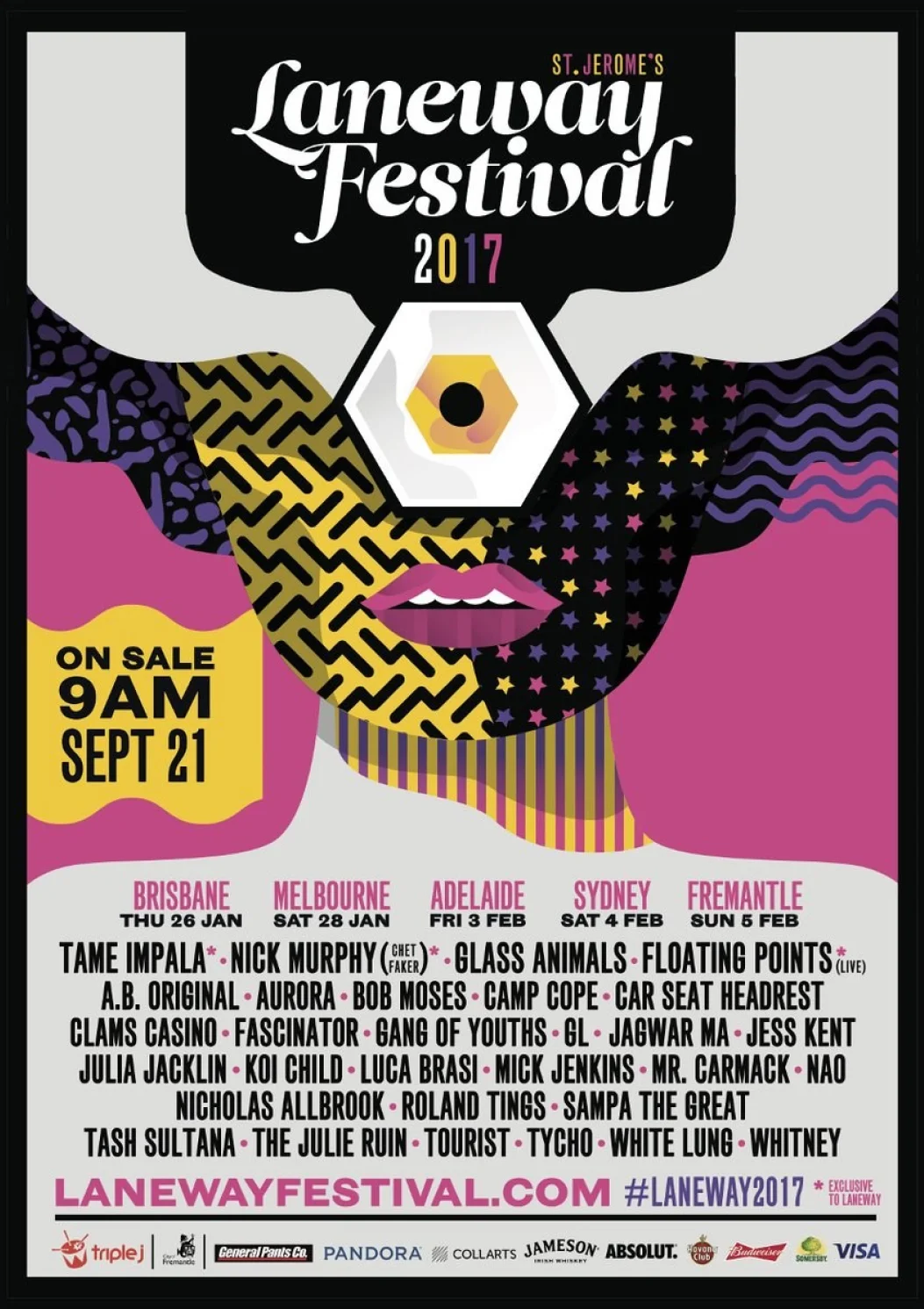Previous Lineup - St. Jeromes Laneway Festival