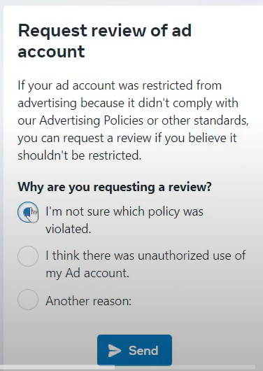 How to Appeal a Disabled Ad Account?